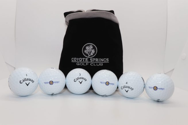 Callaway Logo Golf Balls with Pouch - Coyote Springs Golf Club